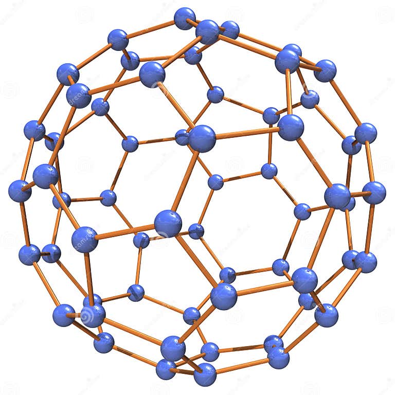 Complex Molecule stock illustration. Illustration of medical - 1767052