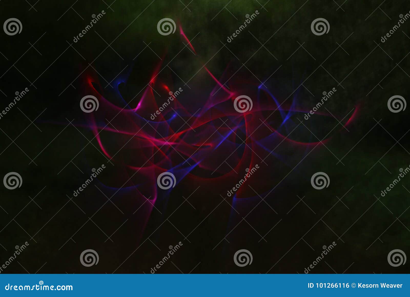 Complex Movement of Pink Red Blue Light Emission Stock Photo - Image of ...