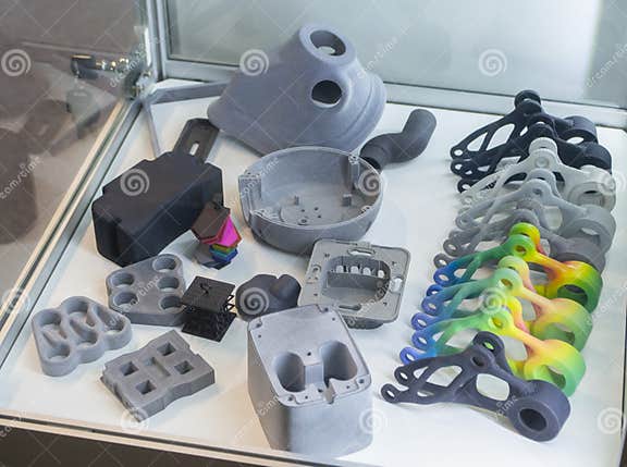Complex Multi-part Models Printed on a 3D Printer from Polyamide Powder ...
