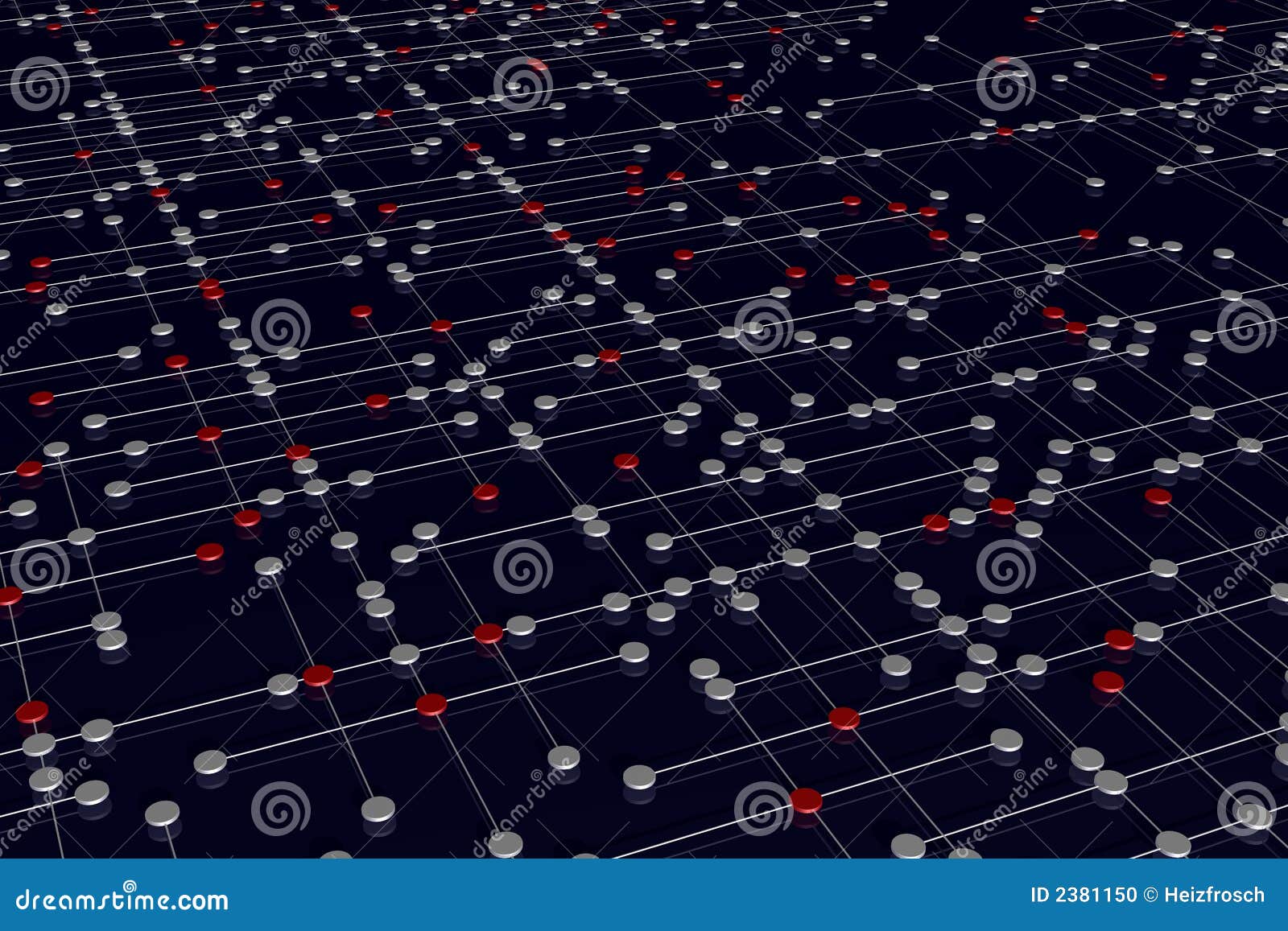 Complex network stock illustration. Illustration of dark - 2381150