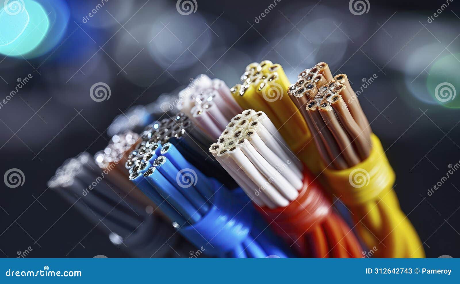 The Complex Network within an Electric Screened Cable Stock ...