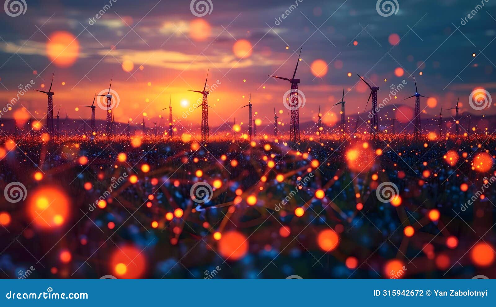 Complex Network of Energy Nodes Demonstrating Efficient Communication ...