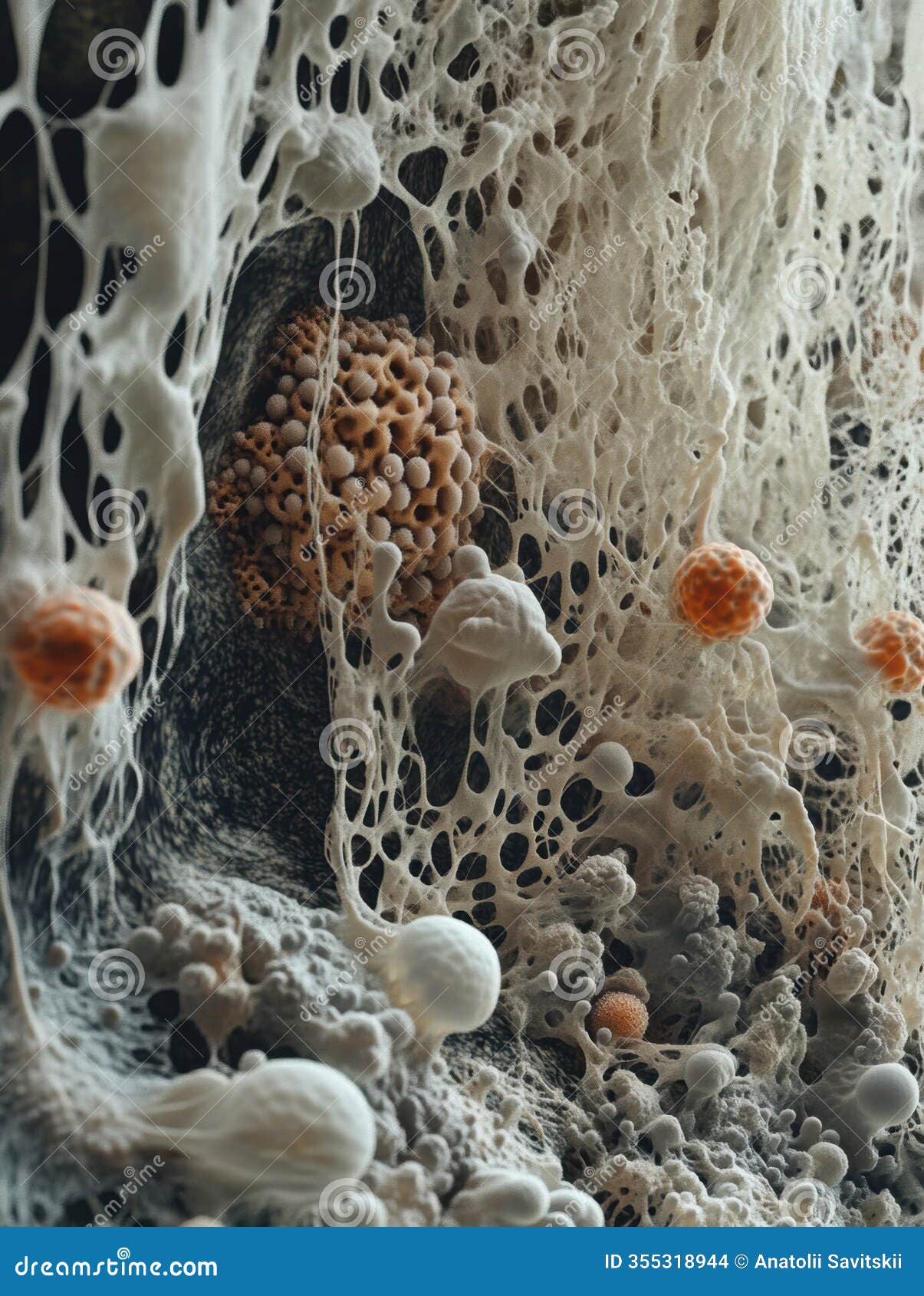 Dense Layer of Diverse Microbes Thriving in a Vibrant Ecosystem within ...