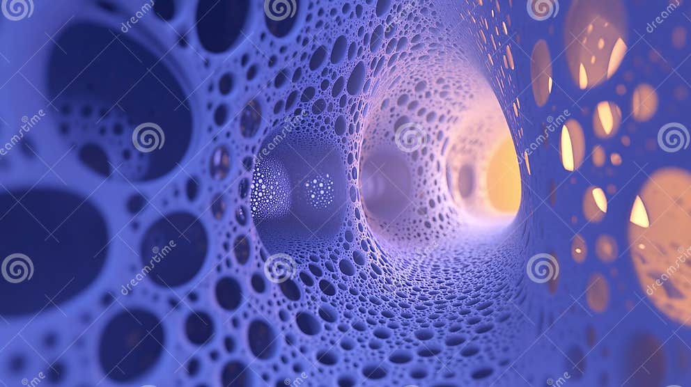 Complex Number Visualization Creating Fractal Patterns In Multiple Dimensions Stock Illustration