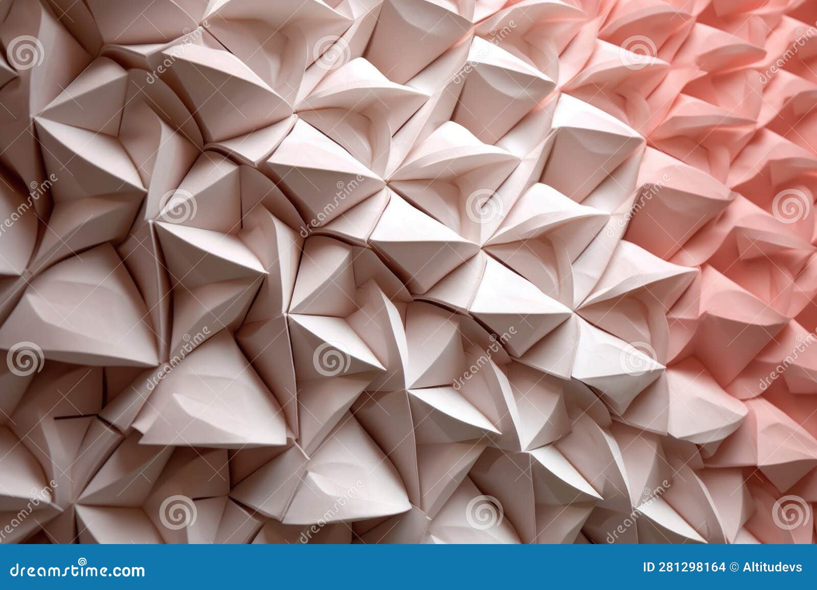 Complex Origami Tessellation Patterns and Structures Stock Illustration ...