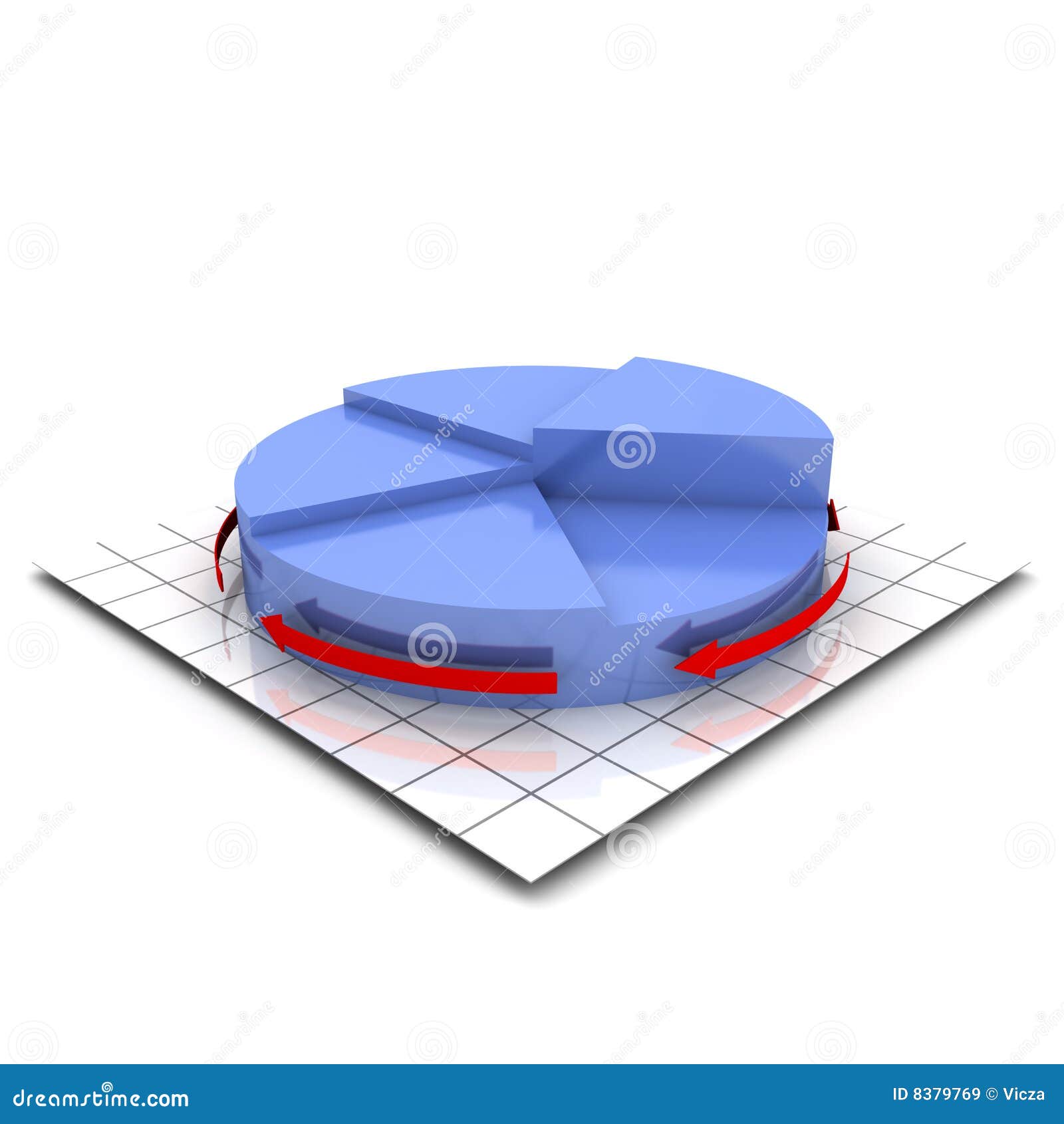 Complex pie chart (XXL) stock illustration. Illustration of arrow - 8379769