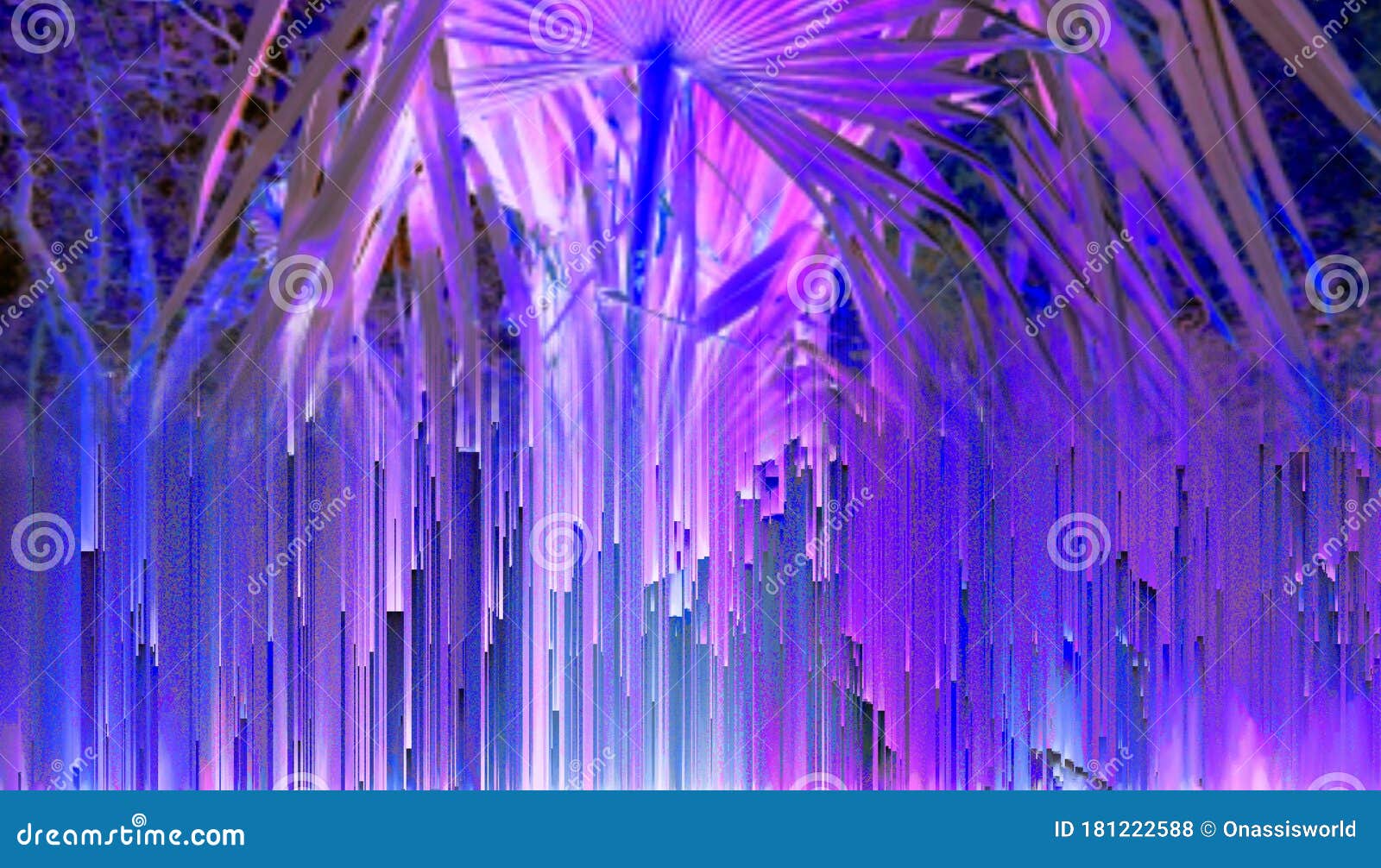 Complex Purple Shades Shapes and Blurs Abstract Background Stock ...