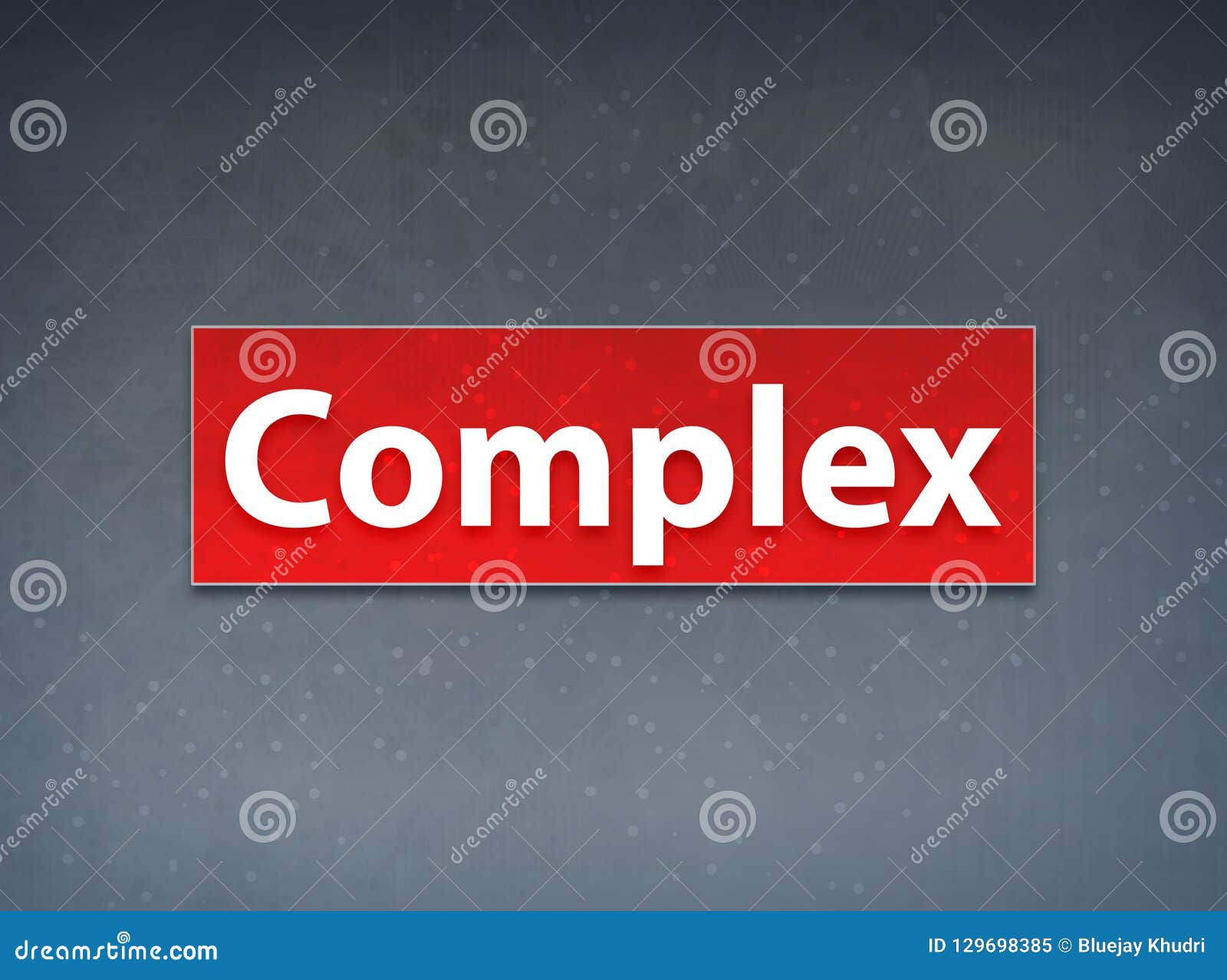 Complex Red Banner Abstract Background Stock Illustration ...