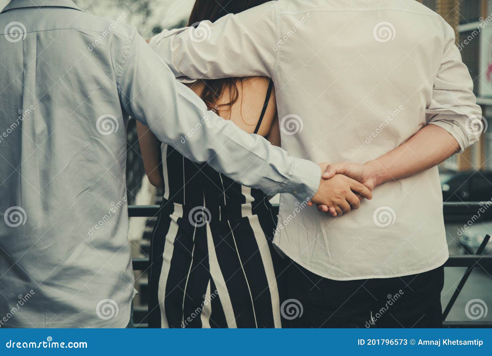 Complex Relationship of Three People Stock Image - Image of husband ...