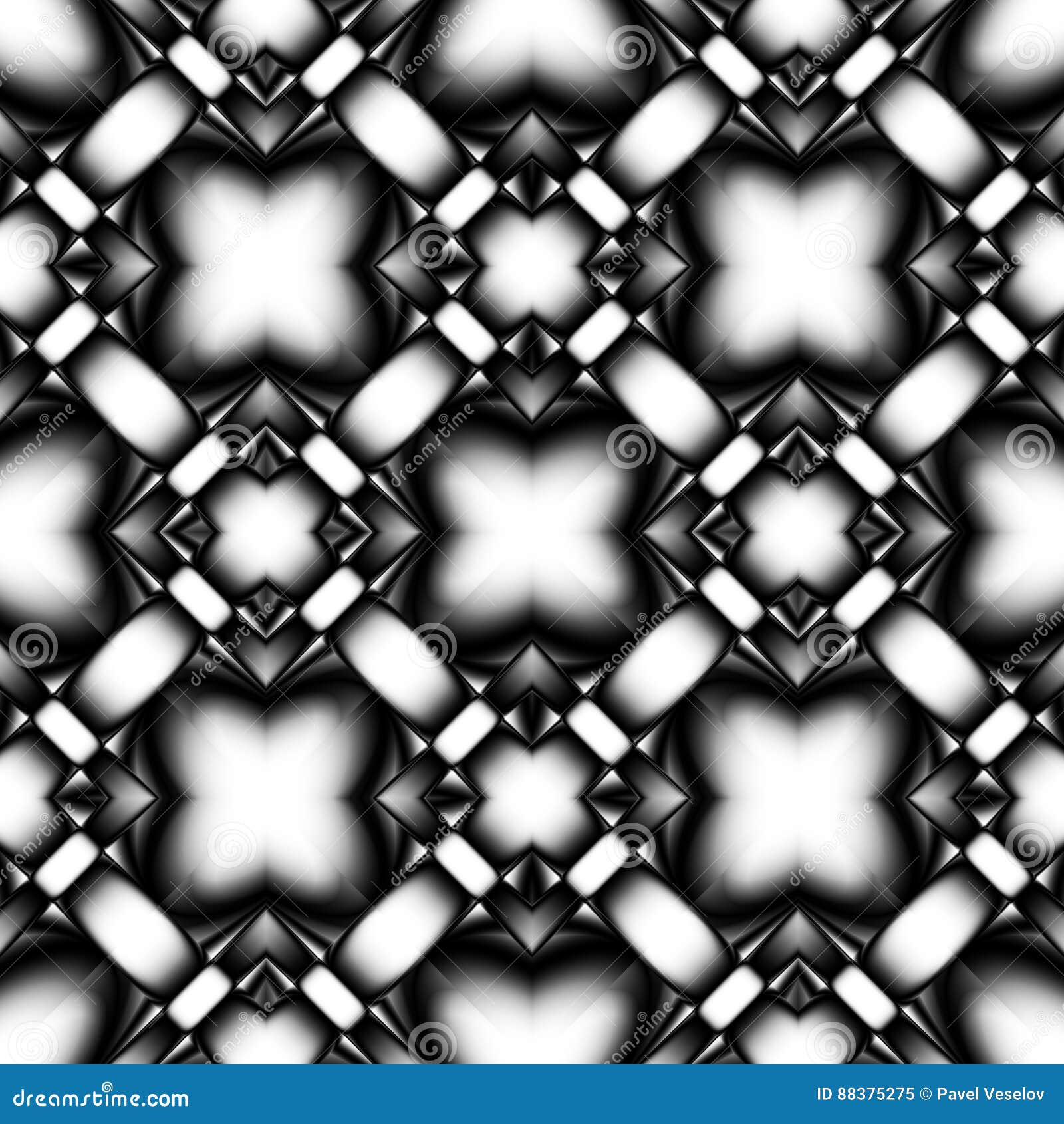 Complex Seamless Pattern of Rhombuses Stock Vector - Illustration of ...