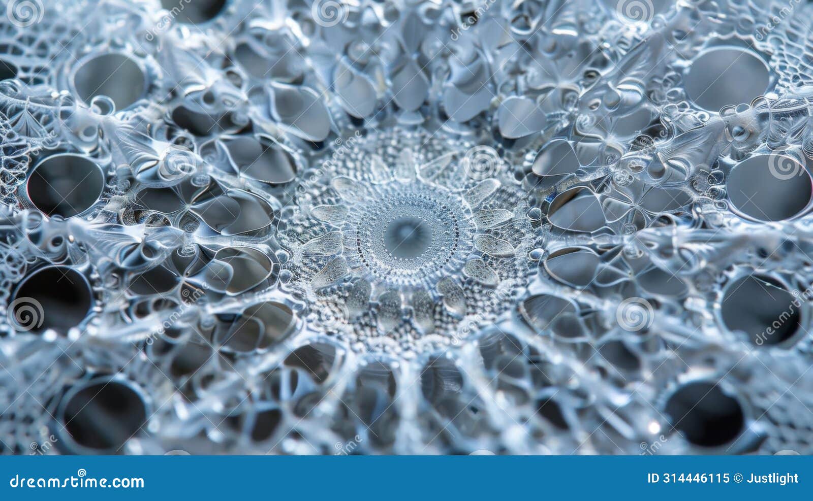 The Complex Structure of a Diatom is Revealed in this Image Its ...