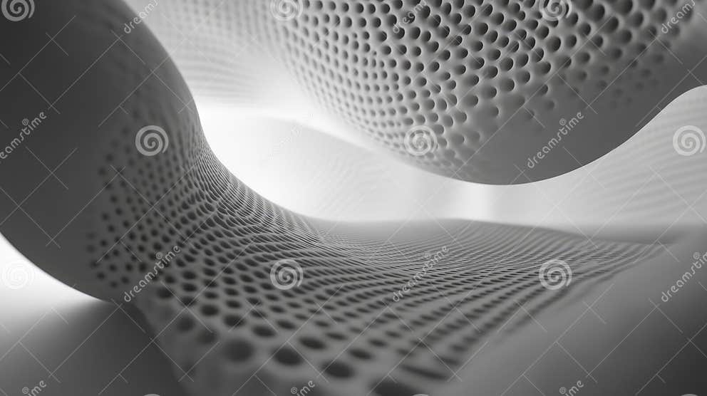 Intricate Gray and White Pattern with Textured Surfaces in a Modern ...
