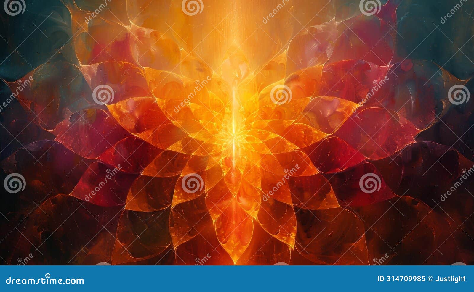 A Complex Symmetrical Design with Multiple Layers Featuring the Seed of ...