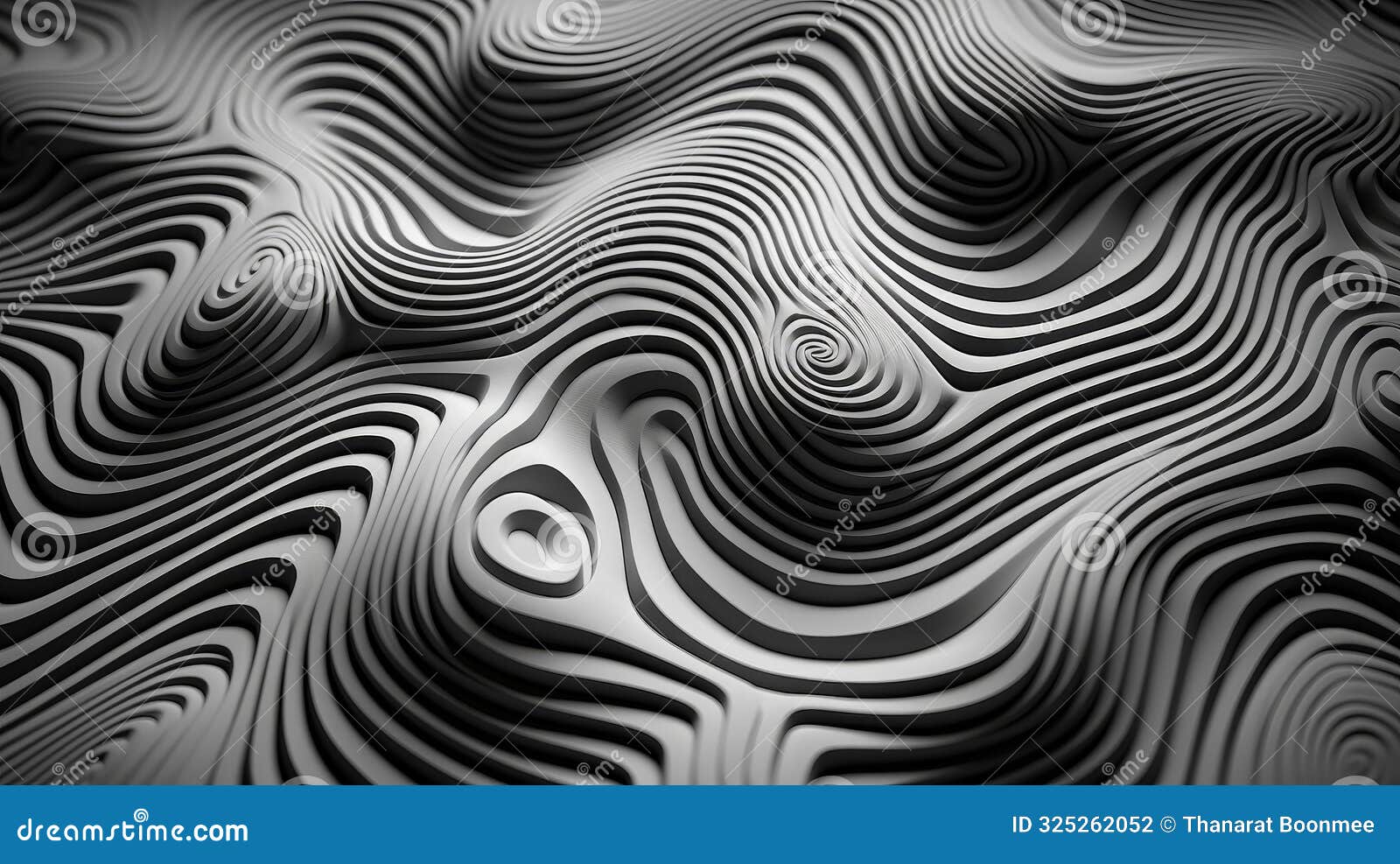 Detailed Moire Pattern with Intricate Waves in Highresolution Flat ...