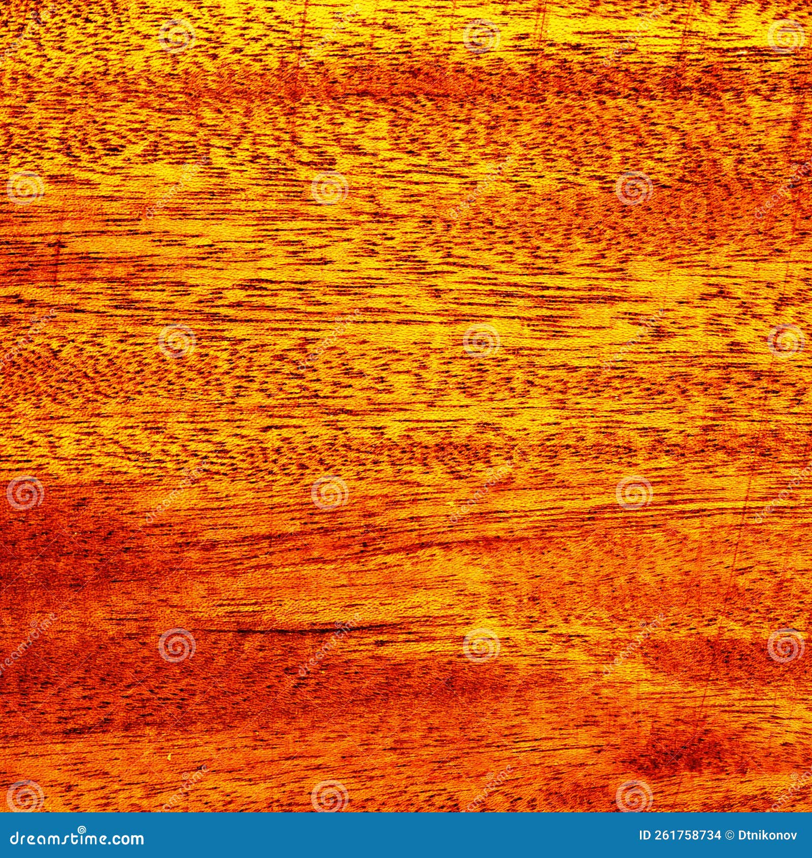 A Complex Texture of Wood with a Bright Fiery Color. Closeup Stock ...