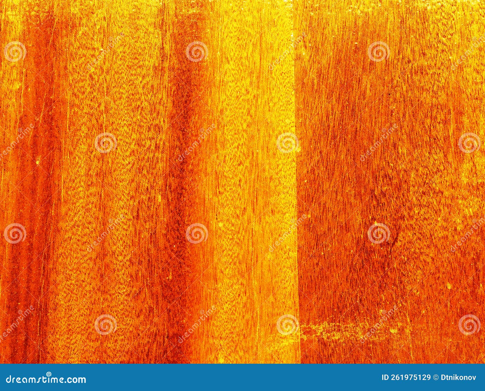 A Complex Texture of Wood with a Bright Fiery Color. Closeup Stock ...