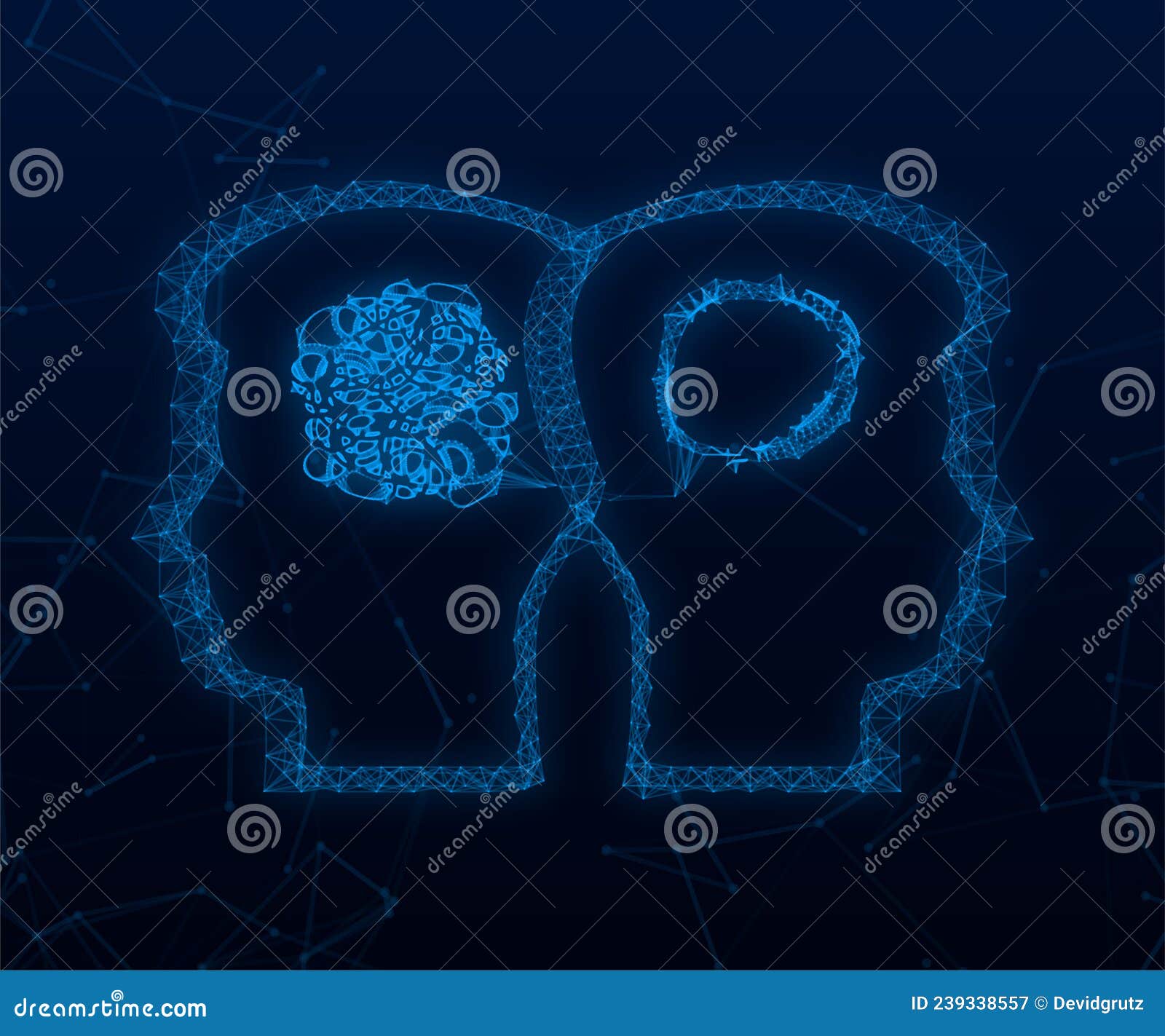 Complex Think Plexus Icon , Great Design for Any Purposes. Vector ...