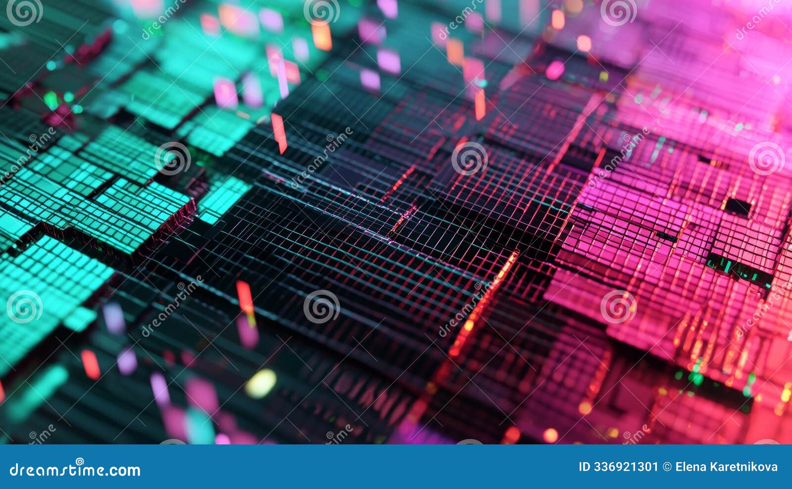 Complex Three-dimensional Structure Composed of Rectangular Blocks ...