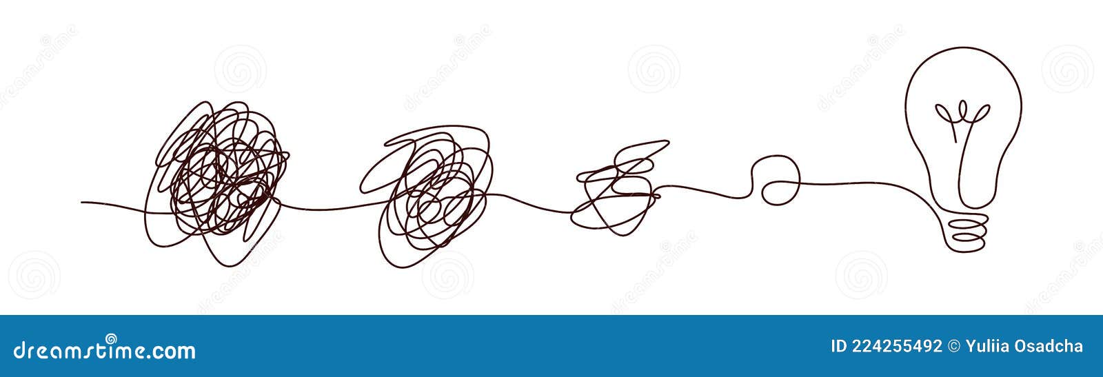 Complex To Simple Way To Create Idea - Messy Clew Symbols With Light ...