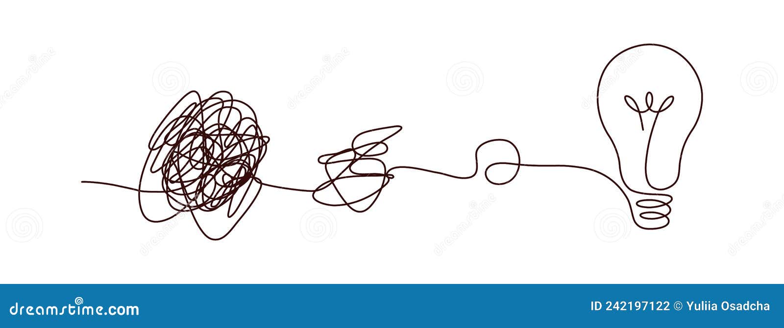 Complex To Simple Way To Create Idea - Messy Clew Symbols with Light ...