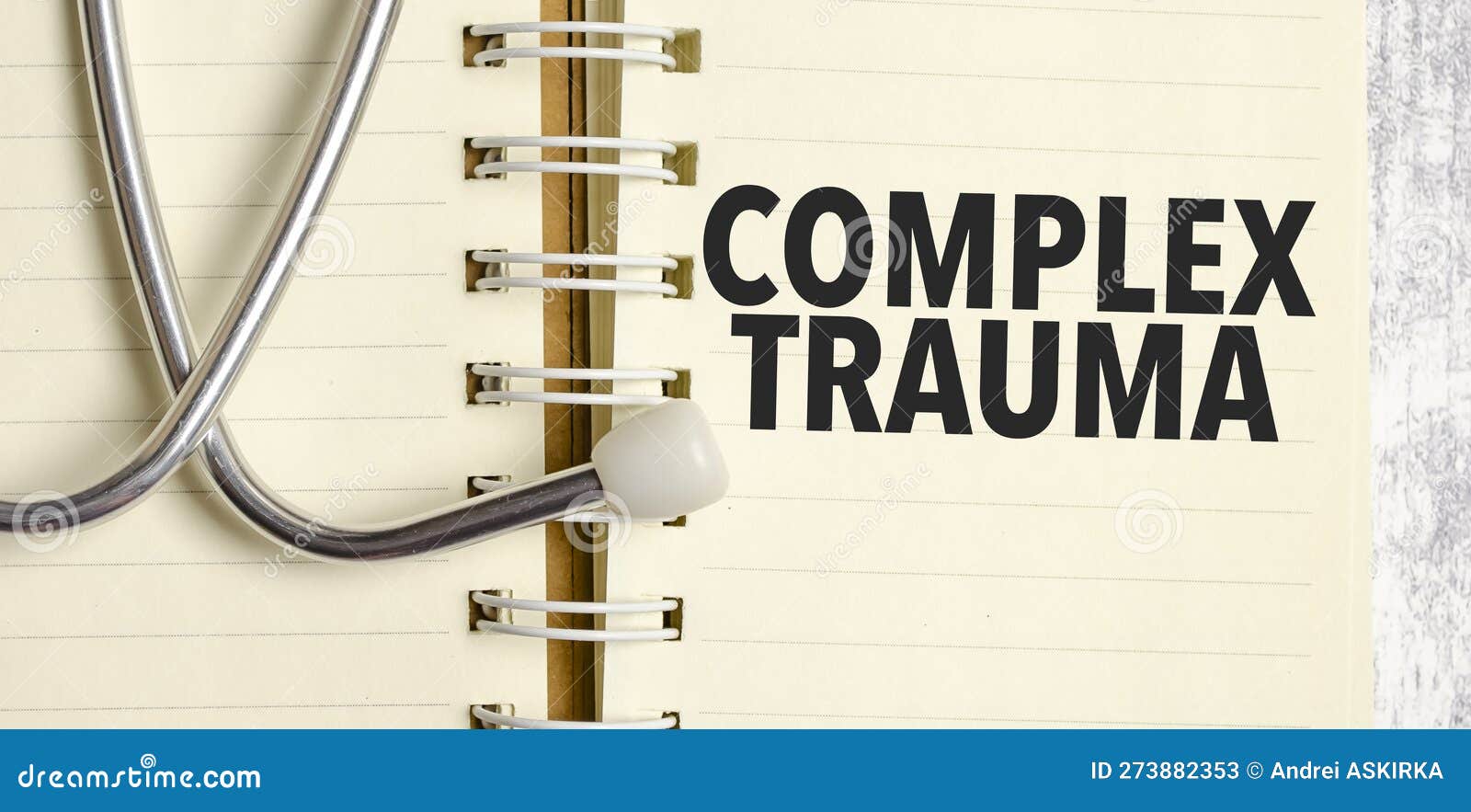 Complex Trauma Symbol. Concept Words Complex Trauma On Wooden Block ...