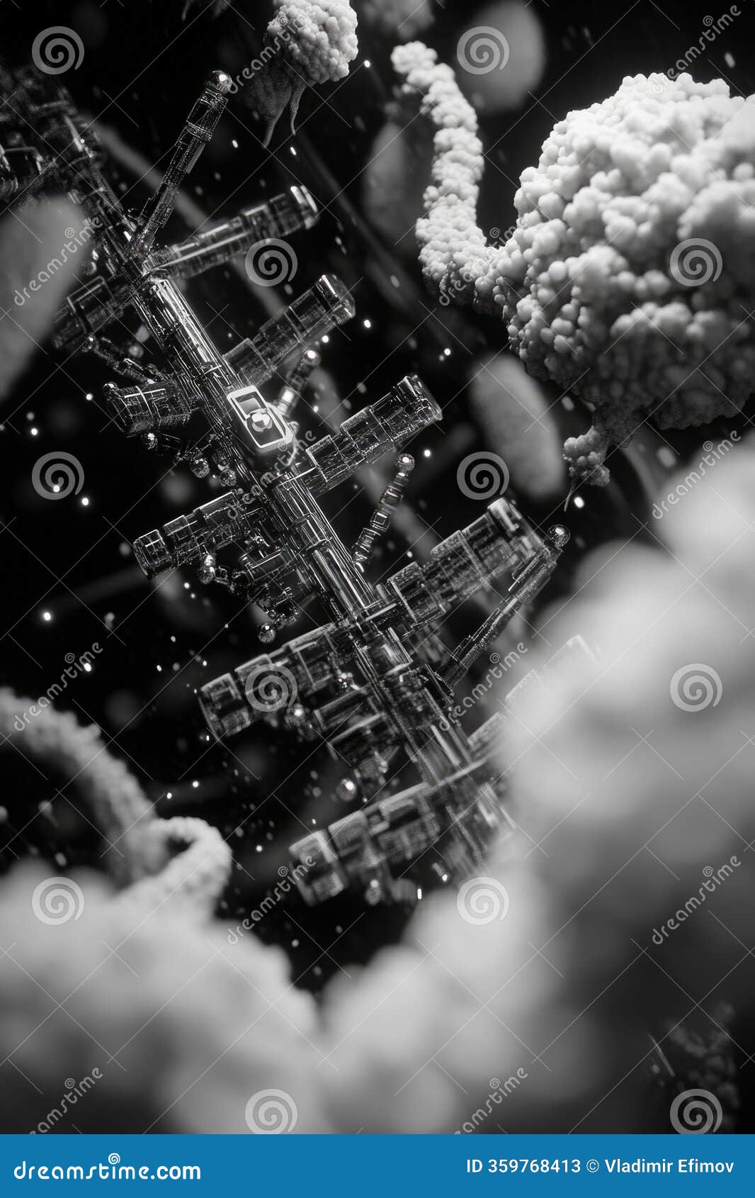 Complex Underwater Structure Stock Image - Image of exploration ...