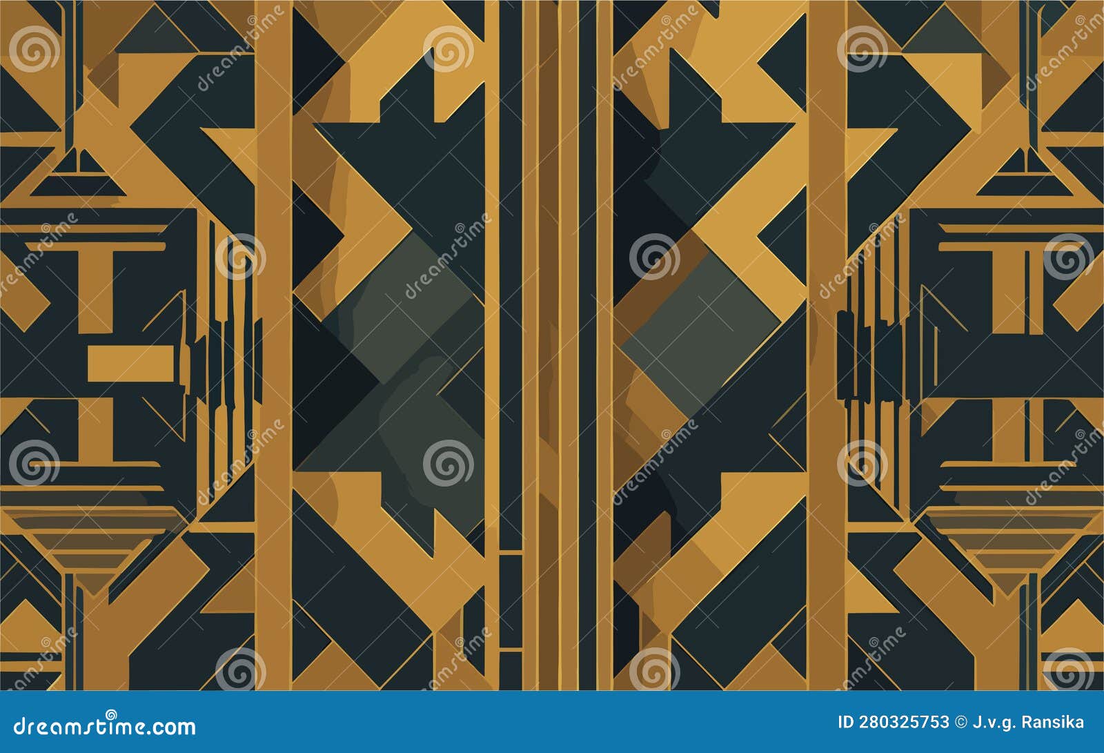 Art Deco Geometric Patterns