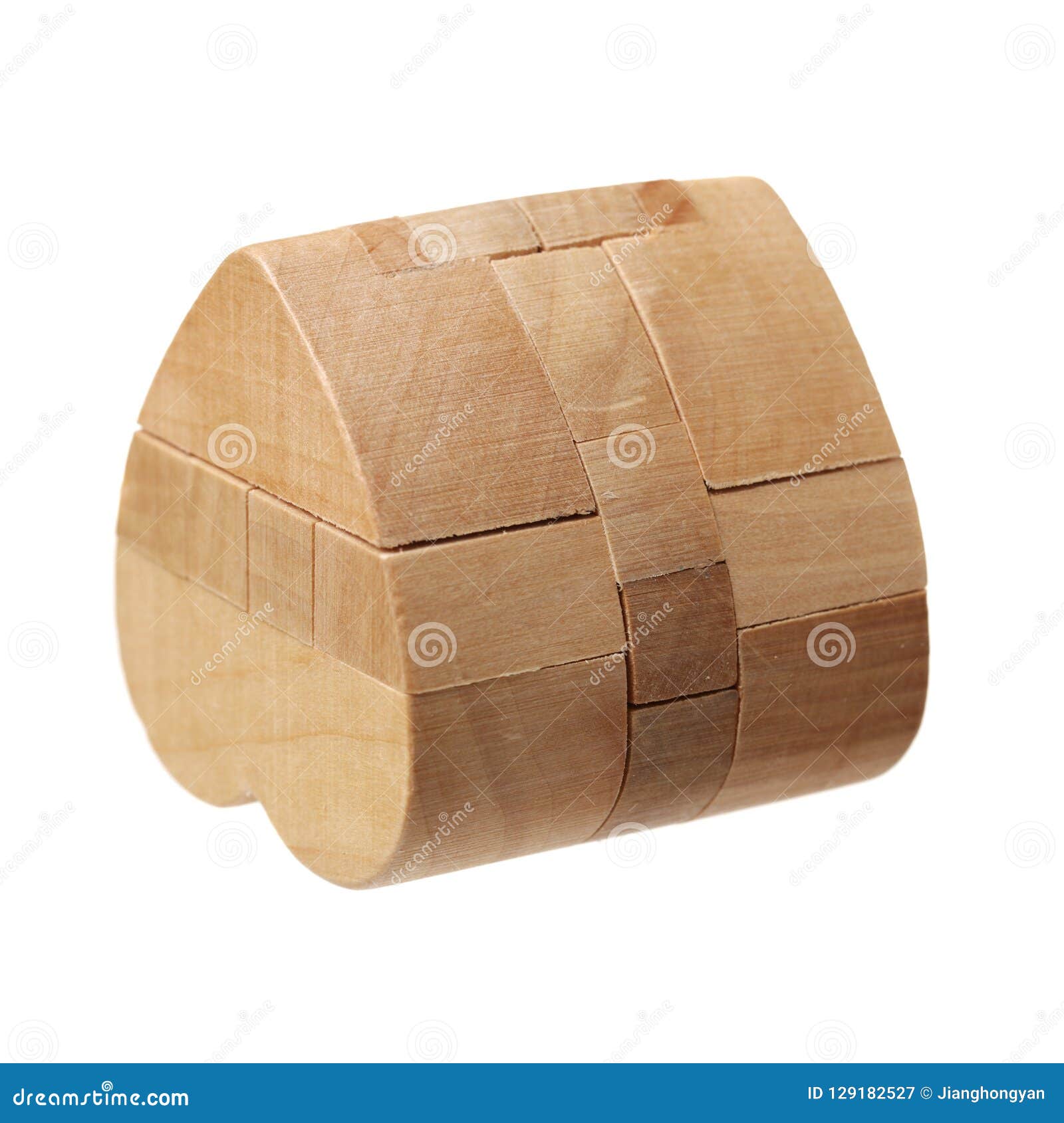 Complex Wooden Puzzle stock image. Image of people, puzzle - 129182527