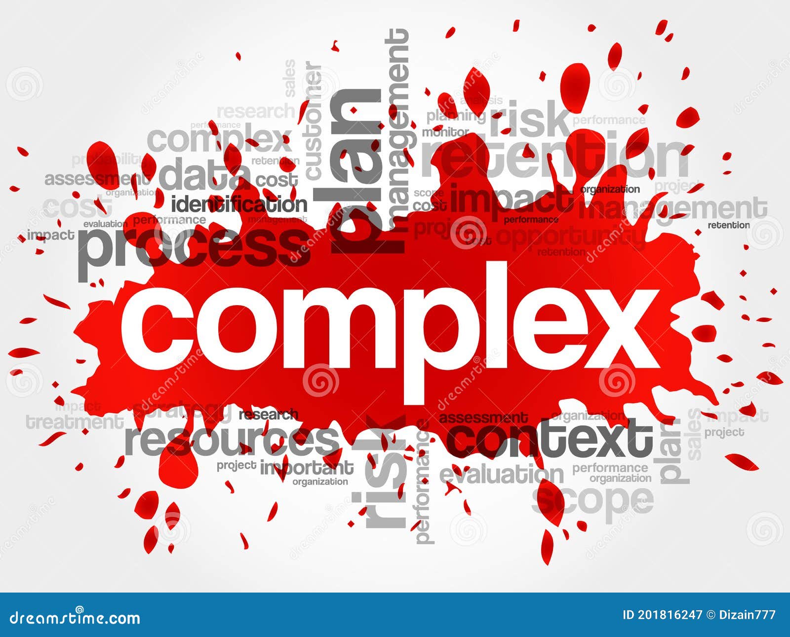 Complex word cloud stock illustration. Illustration of concept - 201816247