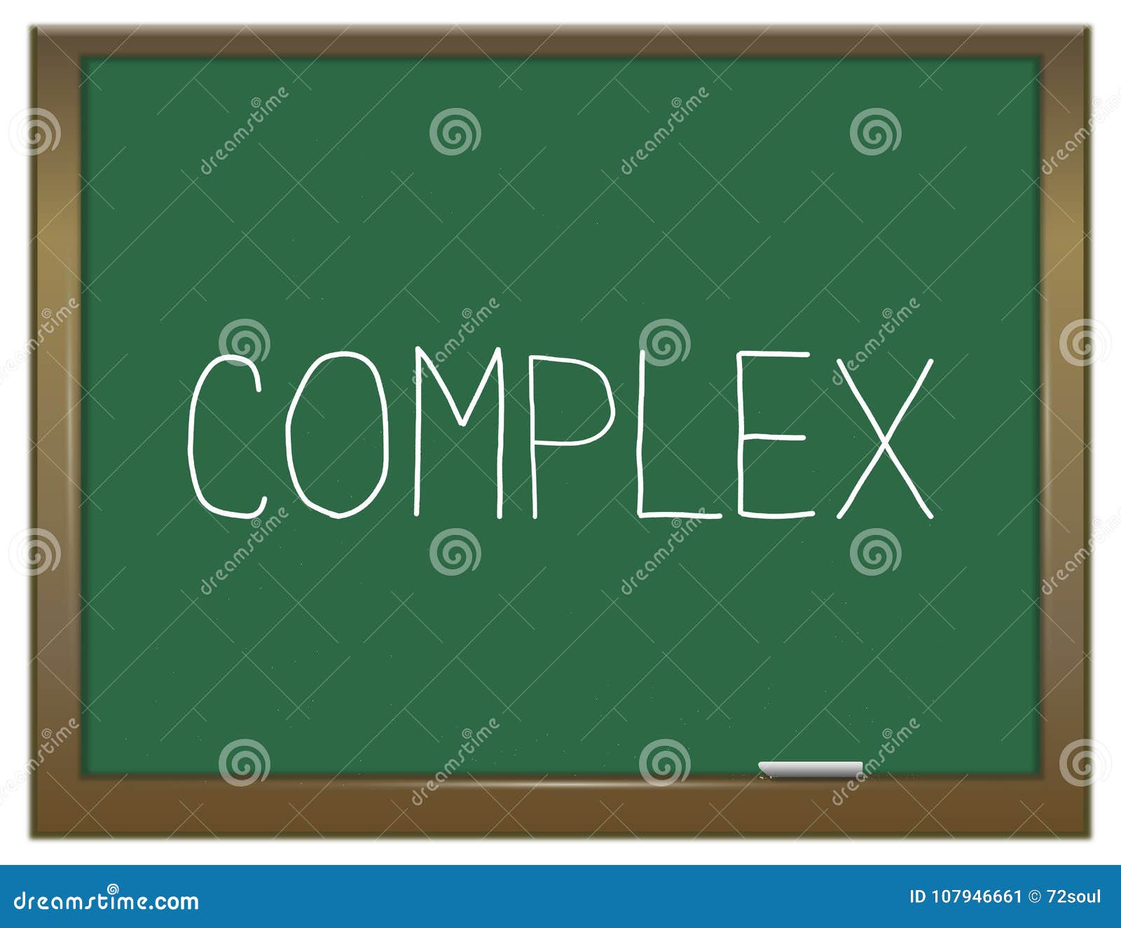 Complex word concept. stock illustration. Illustration of complexed ... Complex word concept. stock illustration. Illustration of complexed ...