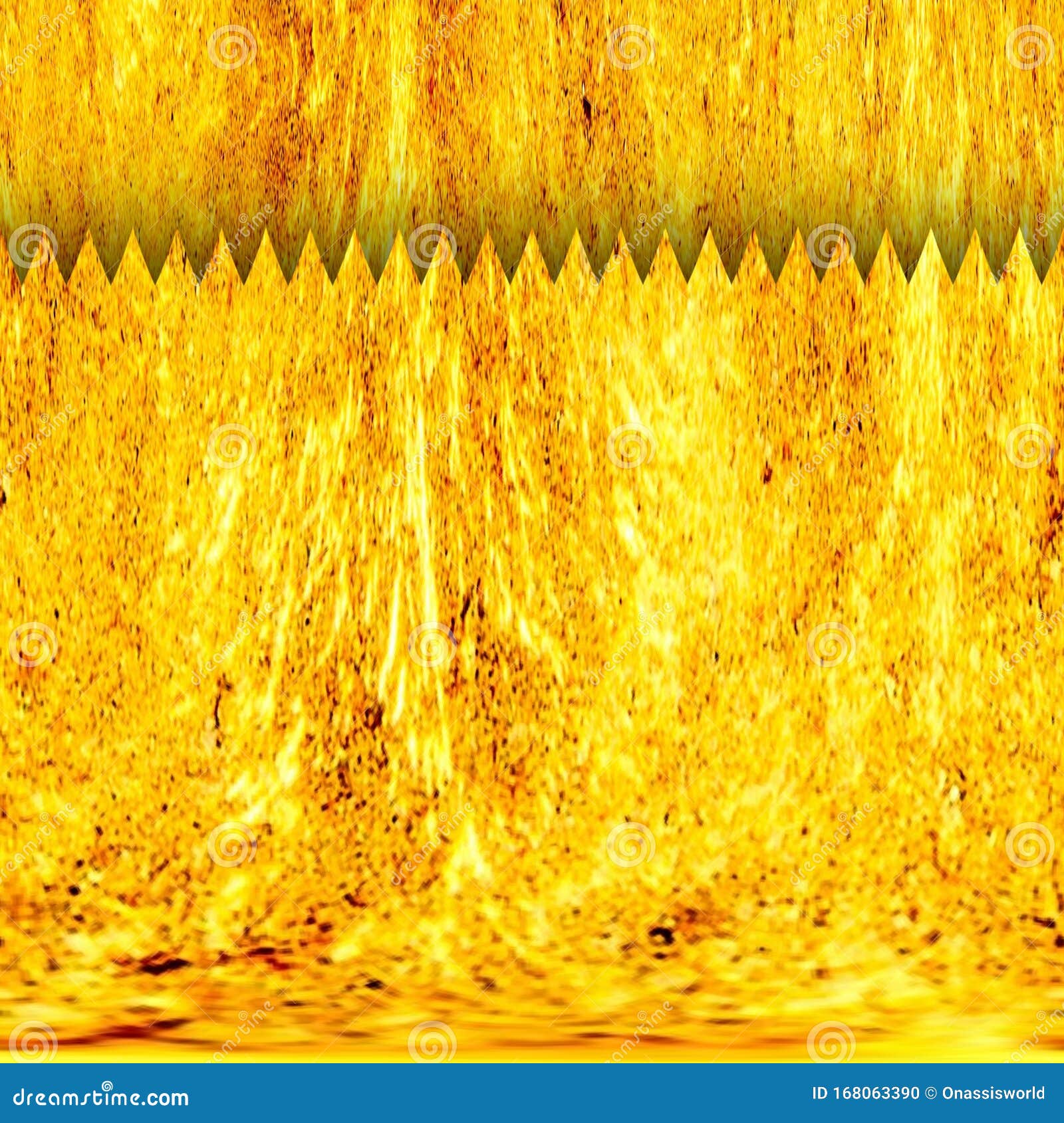 Complex Yellow Gold Abstract Art Background Stock Illustration ...