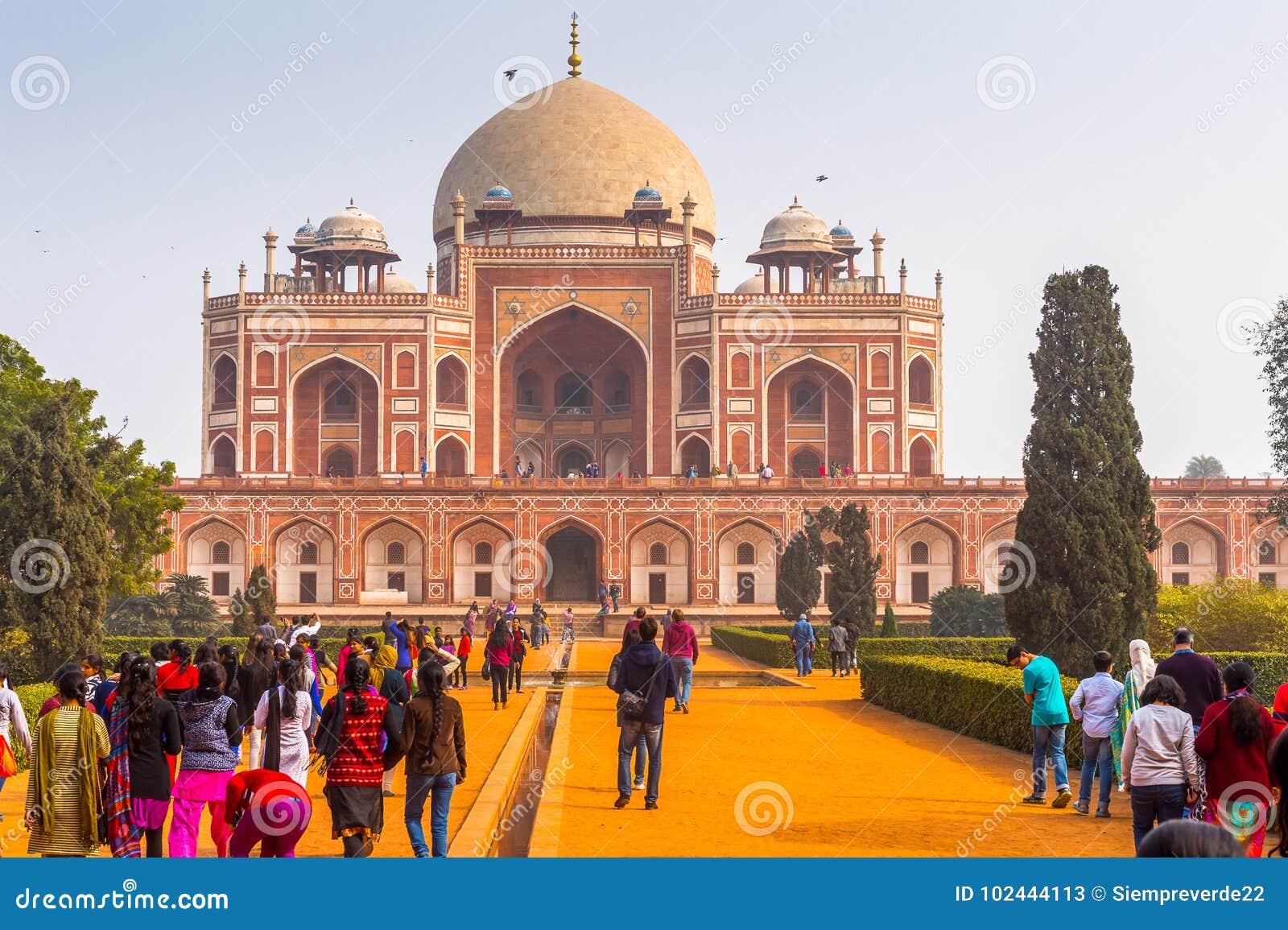 Complexe De La Tombe De Humayun, La Tombe De L'empereur Humayun De ...