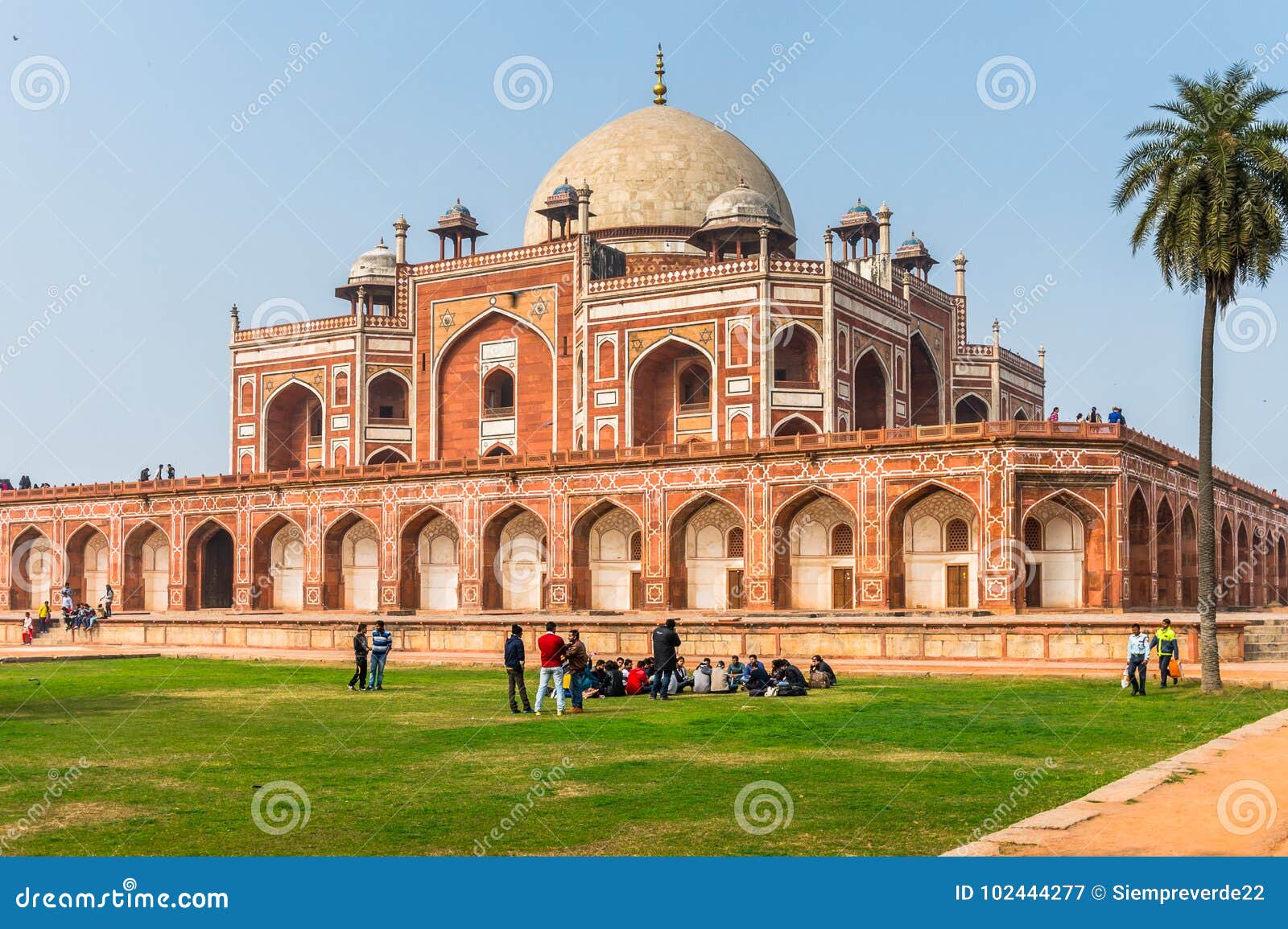 Complexe De La Tombe De Humayun, La Tombe De L'empereur Humayun De ...