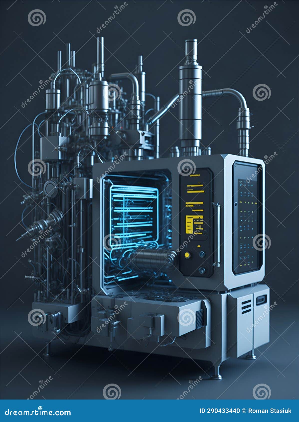 Complexity of Laboratory Equipment with a Close-up Shot of a Mass ...