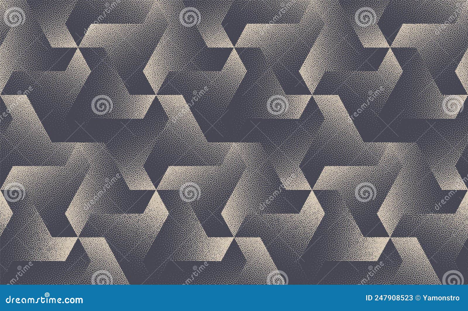 Complexity Structure Conceptual Seamless Pattern Vector Abstract Background Stock Vector