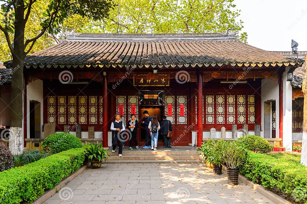 Complexo Do Templo De Bao'en Em Suzhou Imagem de Stock Editorial ...