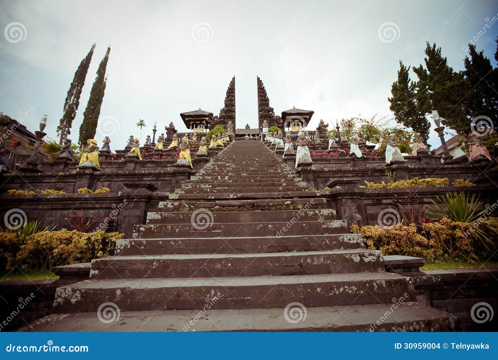 Complexo Pura Penataran Agung De Besakih Foto de Stock - Imagem de ...