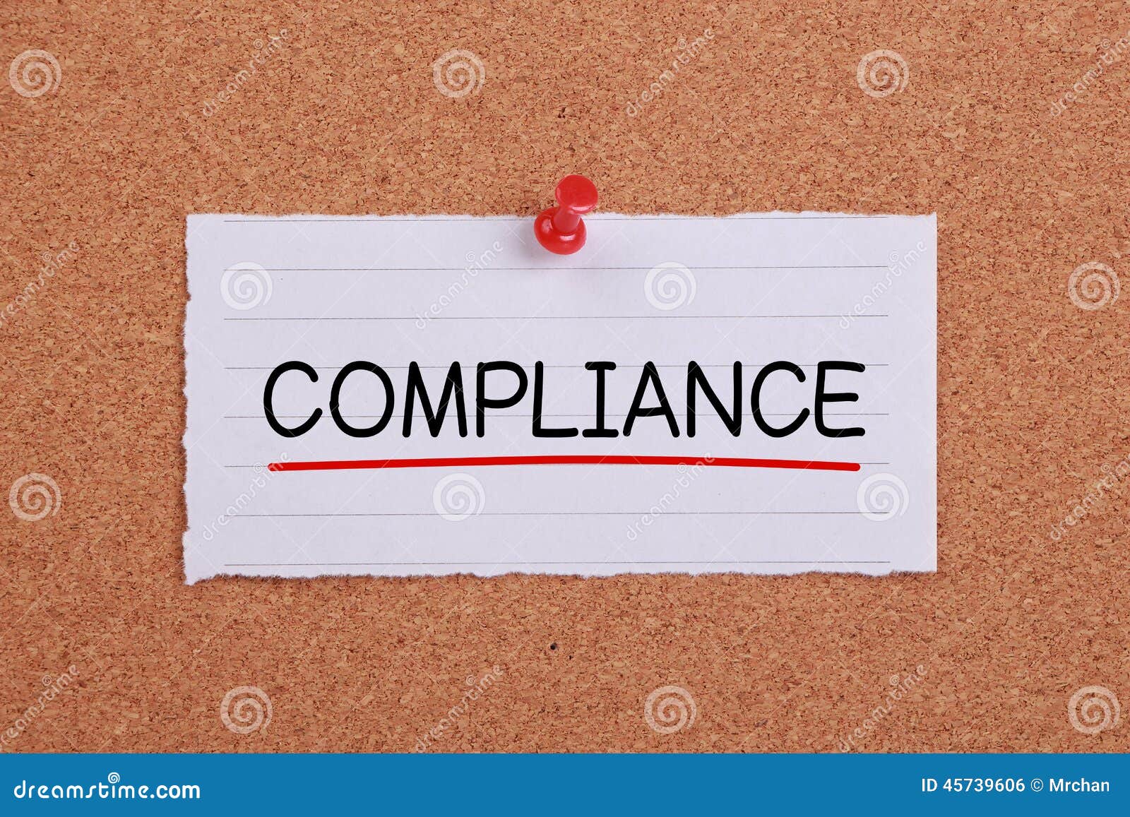 Compliance Concept Note stock photo. Image of conformity - 45739606