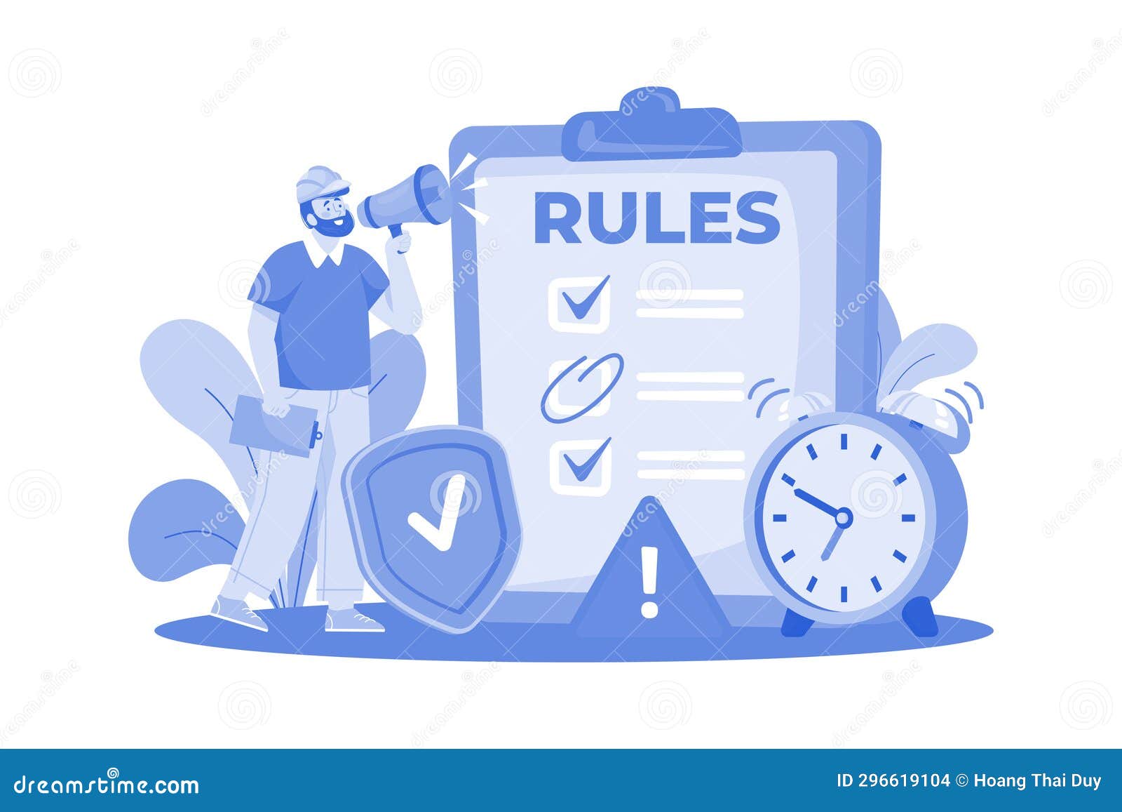 Compliance Engineer Illustration Concept on White Background Stock ...