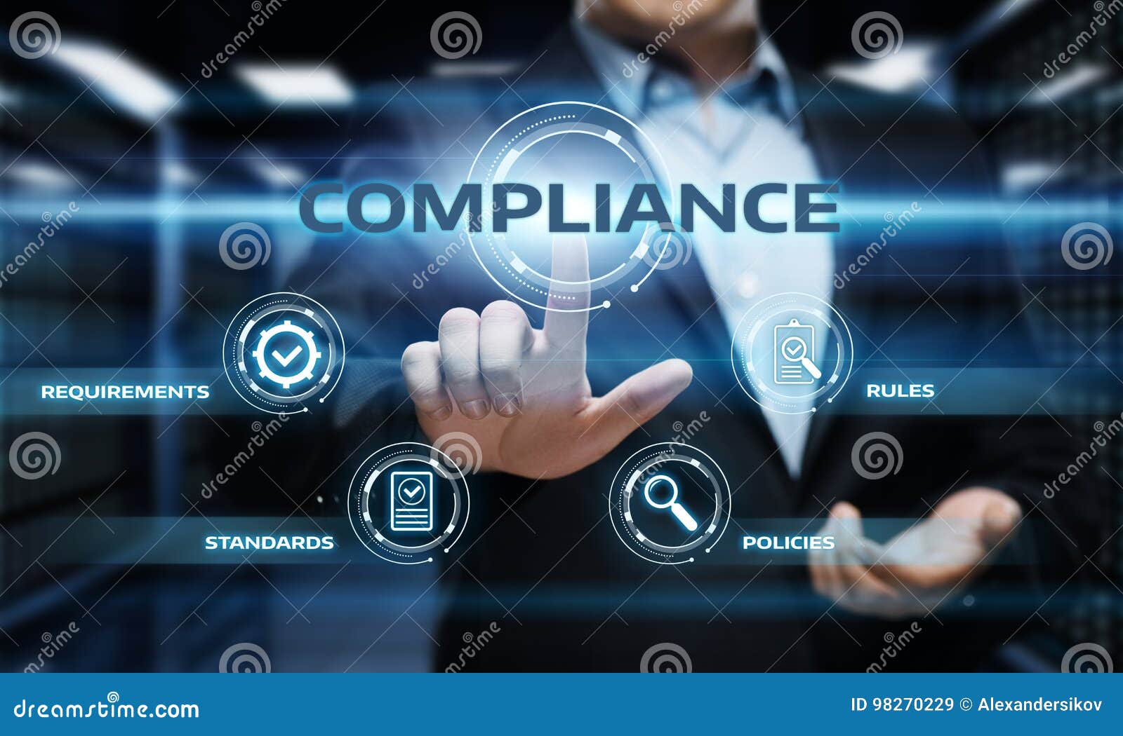 Compliance Rules Law Regulation Policy Business Technology Concept ...