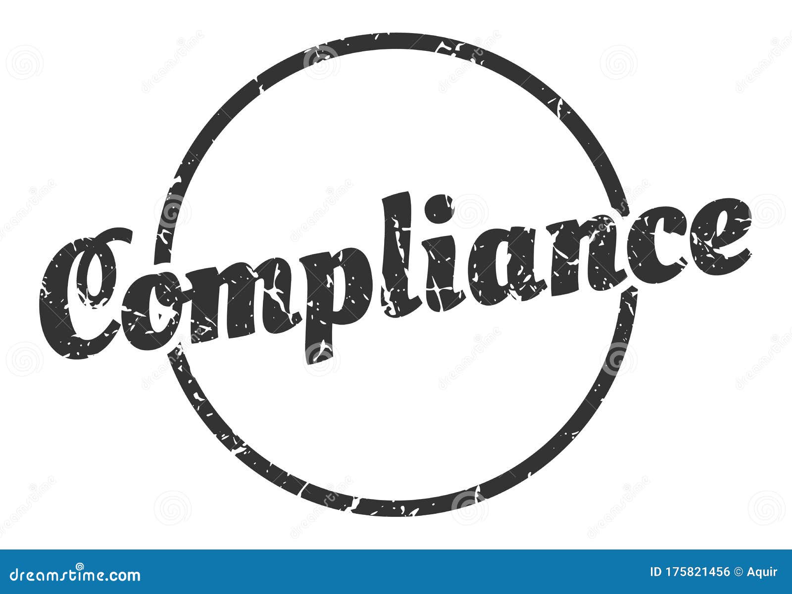 Compliance Sign. Compliance Round Vintage Stamp Stock Vector ...