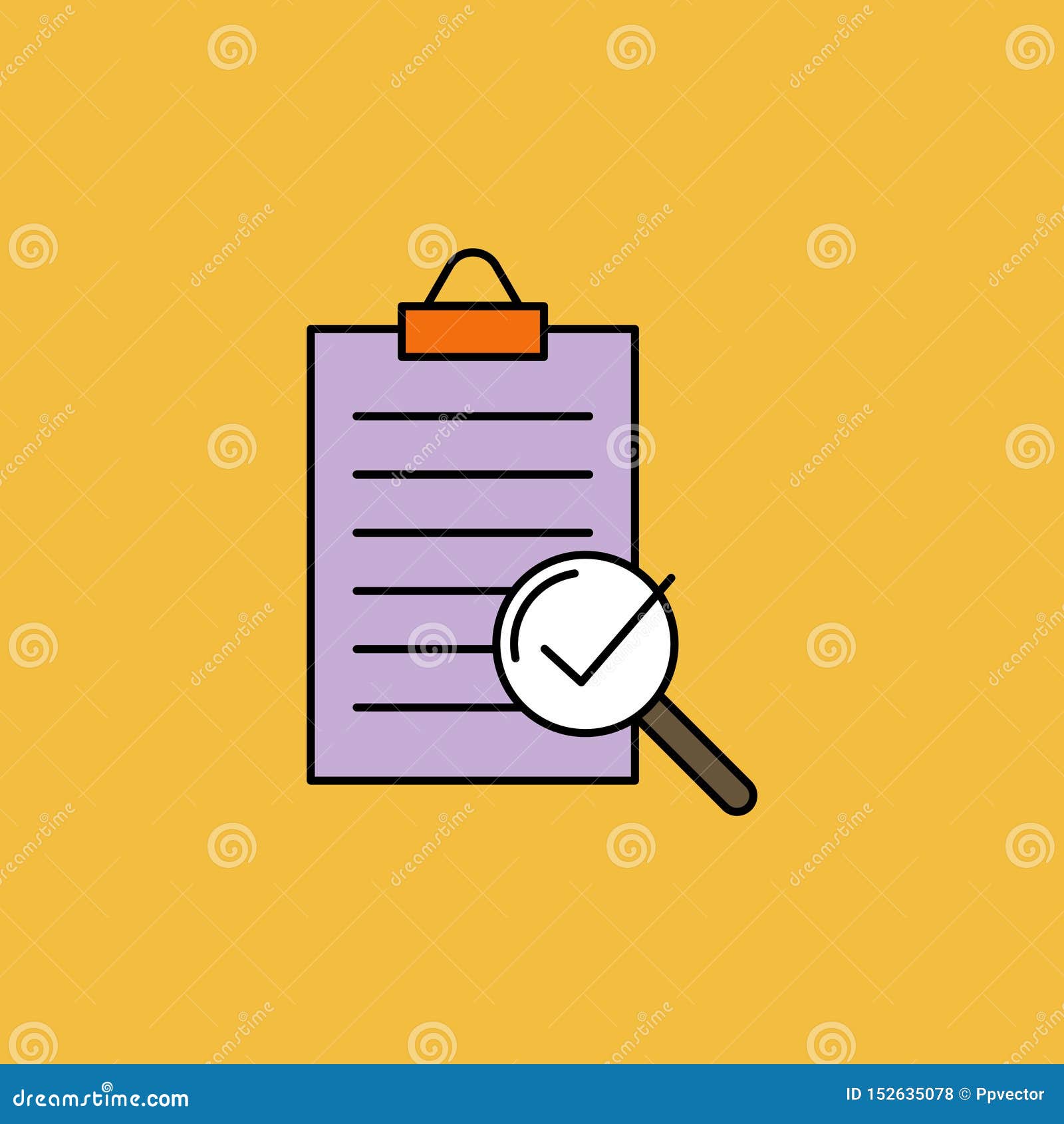 In Compliance Vector Icon. Checklist Sign. Certified Document Symbol ...