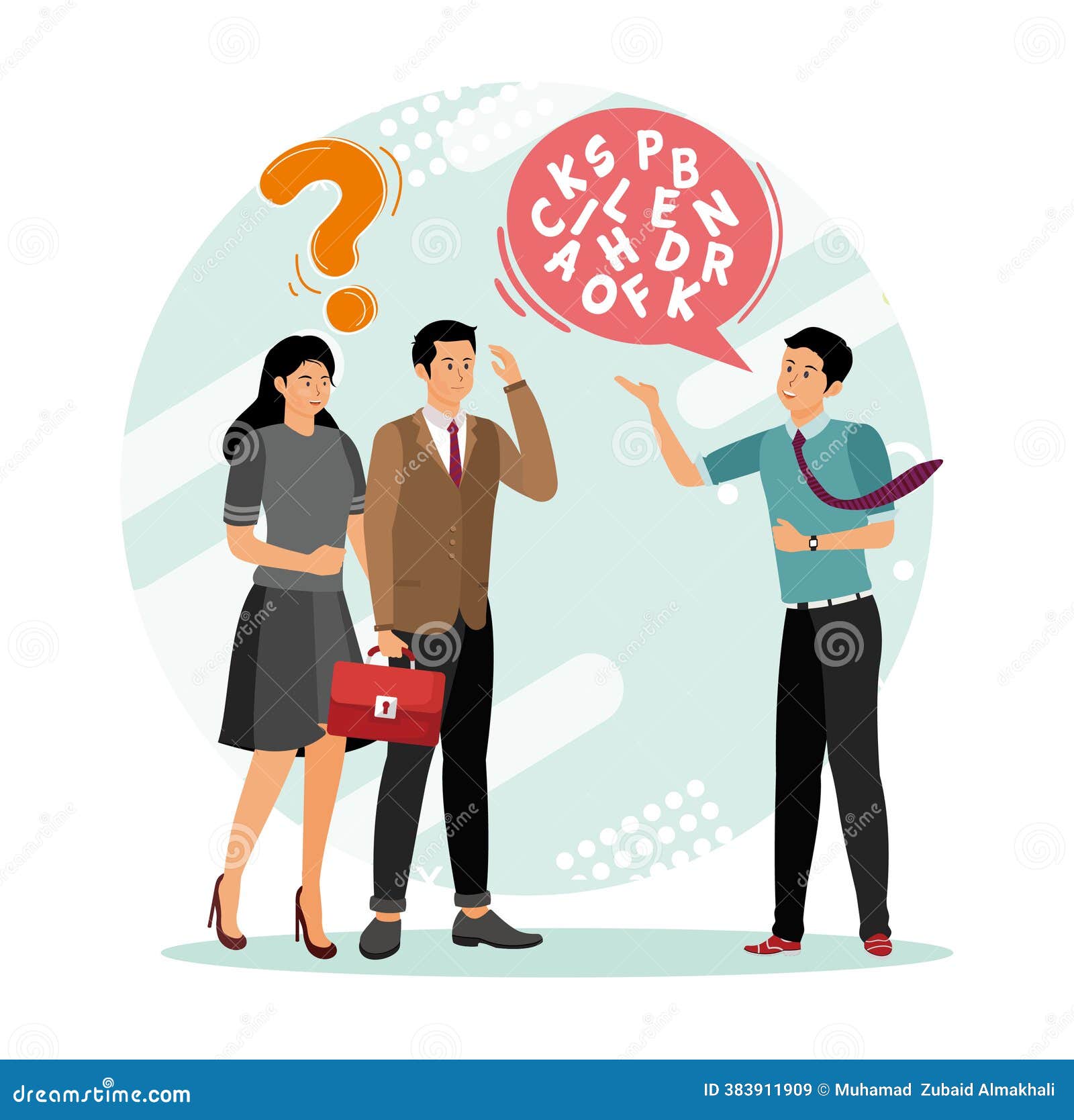 Jargon, Communicate With Technical Word Or Hard To Understand Language, Complicated Conversation ...