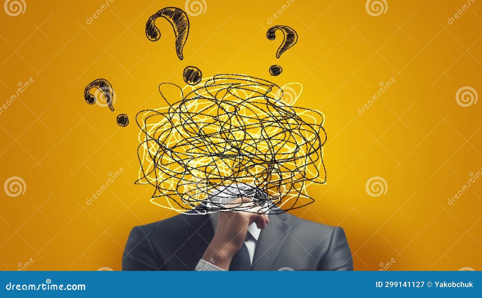 Complicated and Difficult Problem. Stock Video - Video of think, health ...