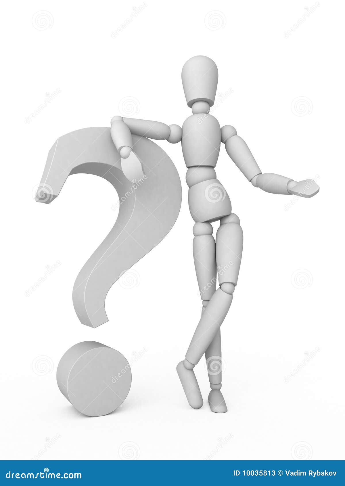 Complicated question. stock illustration. Illustration of digital ...