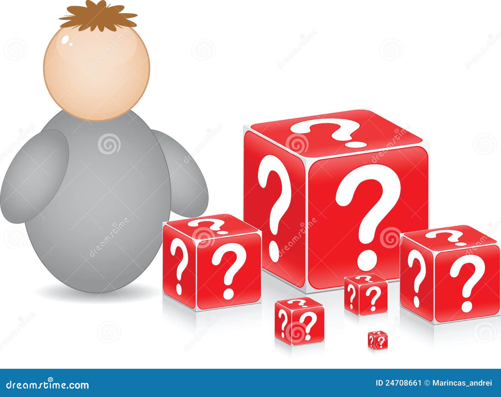 Complicated question stock vector. Illustration of business - 24708661