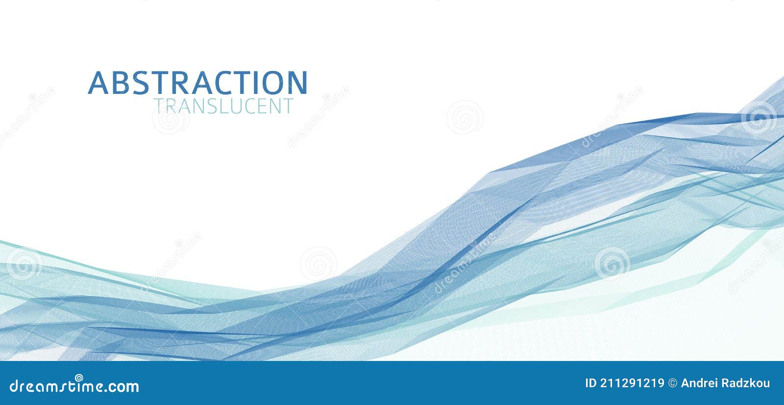 Complicated Translucent Abstraction. Subtle Vector Graphic with ...