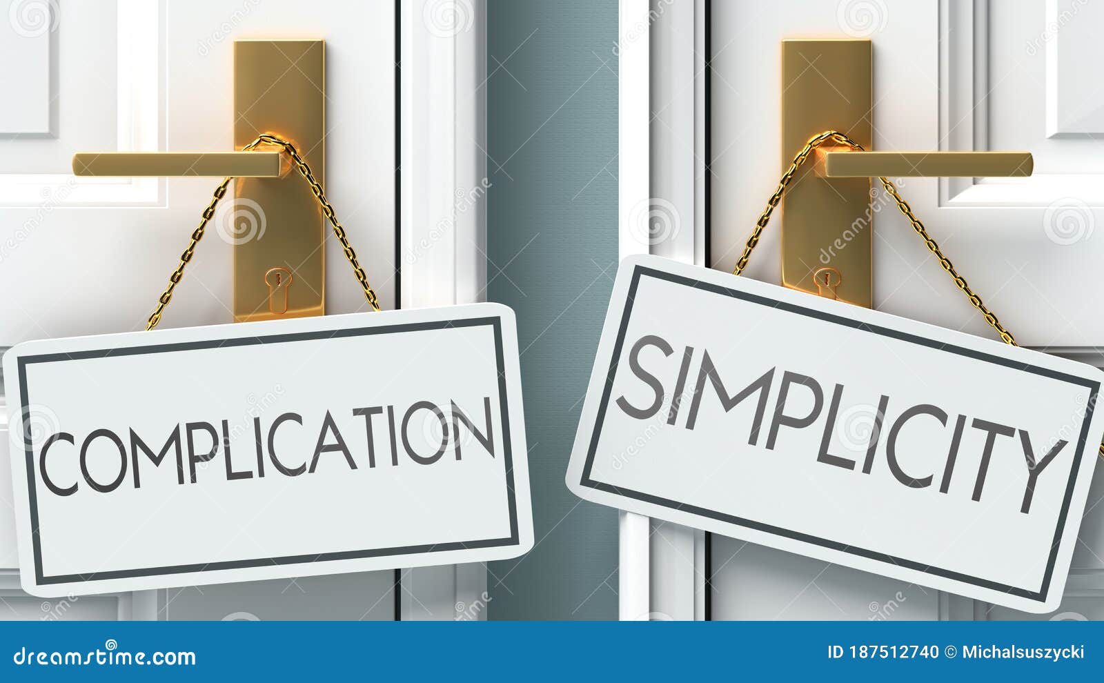 Complication and Simplicity As a Choice - Pictured As Words ...