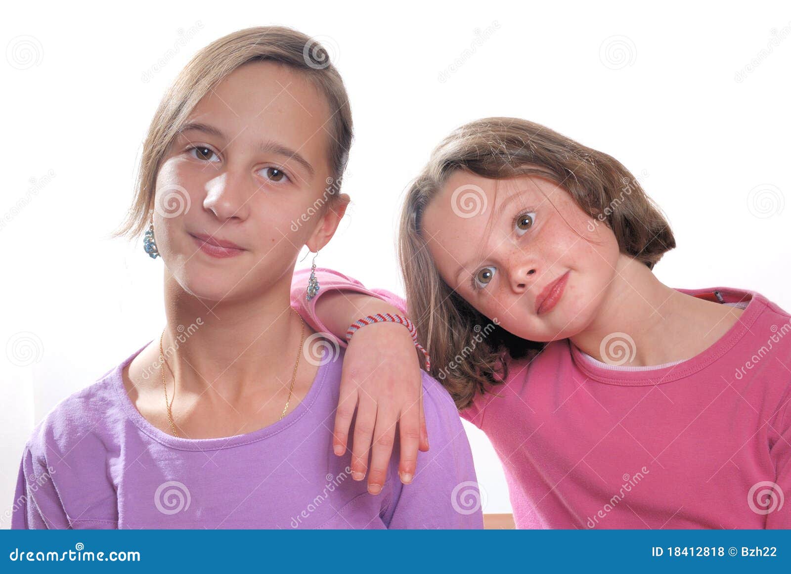 Complicity between sisters stock photo. Image of sisters - 18412818