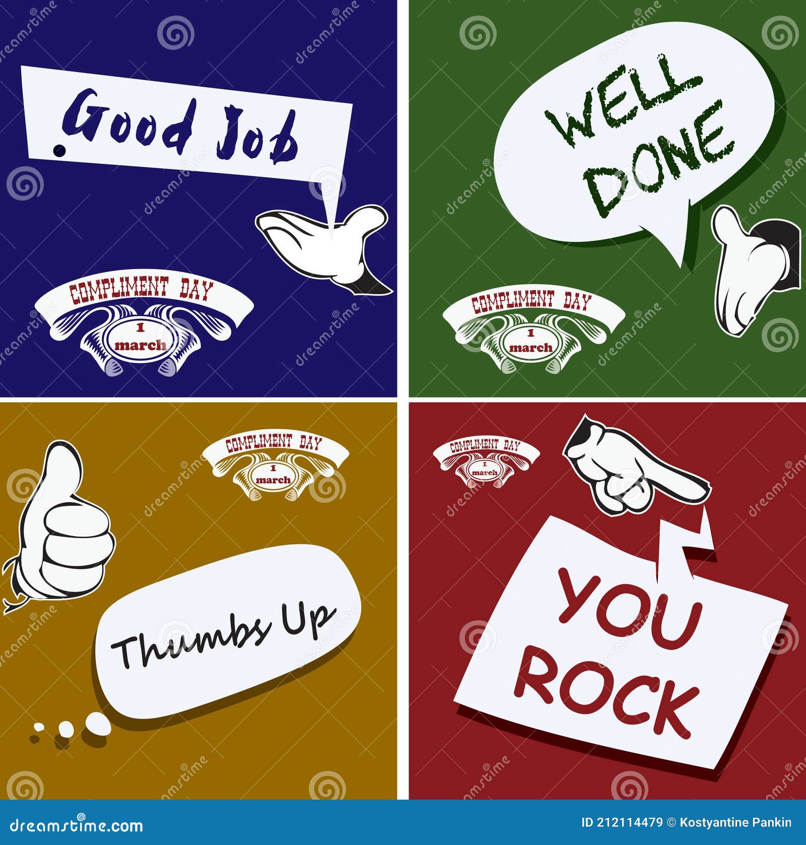 Compliment Or Encouragement Typography Design Saying You`re Amazing In ...